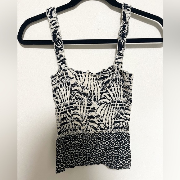 Tops | Abstract Black And White Top | Poshmark